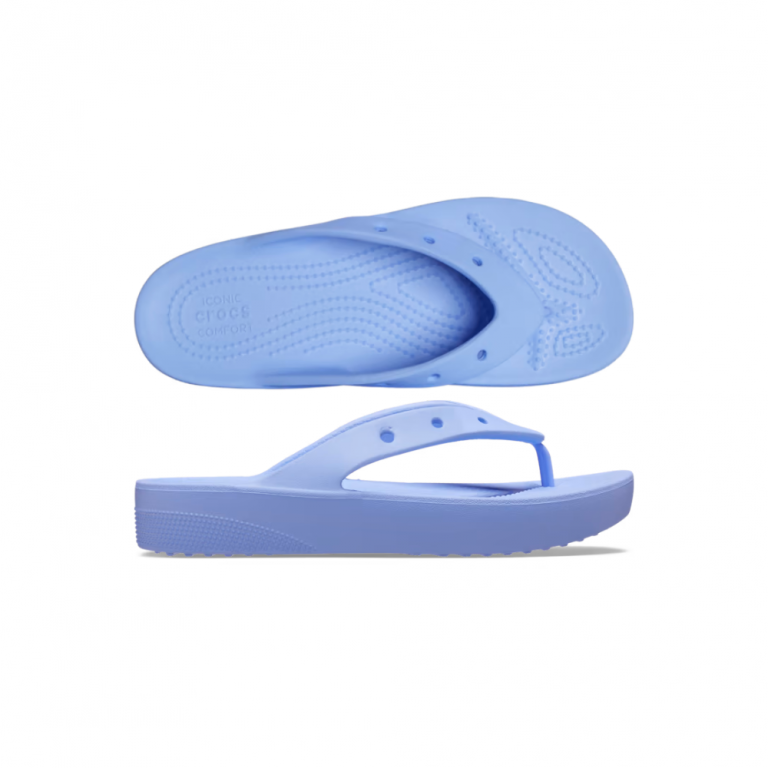 Crocs Classic Platform Flip Moon Jelly - Thong On